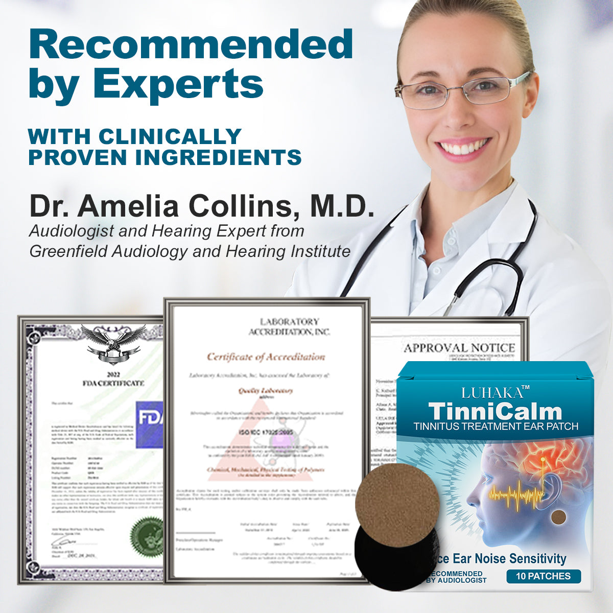 Luhaka™ TinniCalm Tinnitus Treatment Ear Patch (Best Sales) – Bodithinology